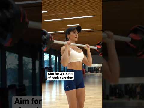 Beginners Barbell Upper Body Workout #weighttraining #upperbodyworkout #gym #beginnersworkout