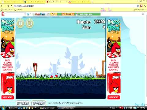 Angry Birds Chrome Interactive