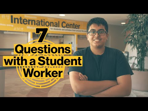 7 Questions with a Student Worker