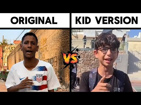 MC Menor jp Menina De Vermelho / Original vs Kid Version