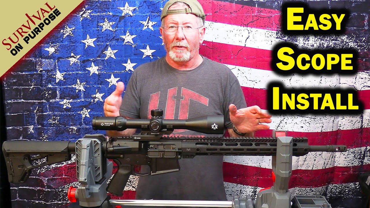 How To Mount a Rifle Scope Easily - Real Avid Mastergun Workstation