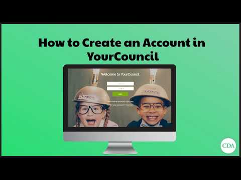 How to Create an Account in YourCouncil