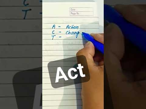 full form of Act #fullform #like #subscribe #trending #words #shorts #short #wordexploration#explore