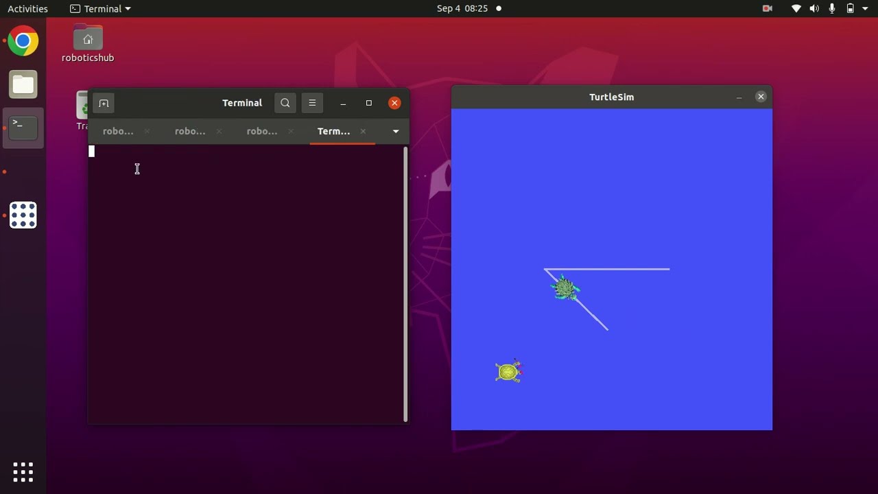ROS2 Tutorial1: Getting started with turtlesim | Spawn turtle2 in turtlesim