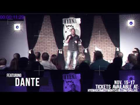 Dante at Hyena's Comedy Club