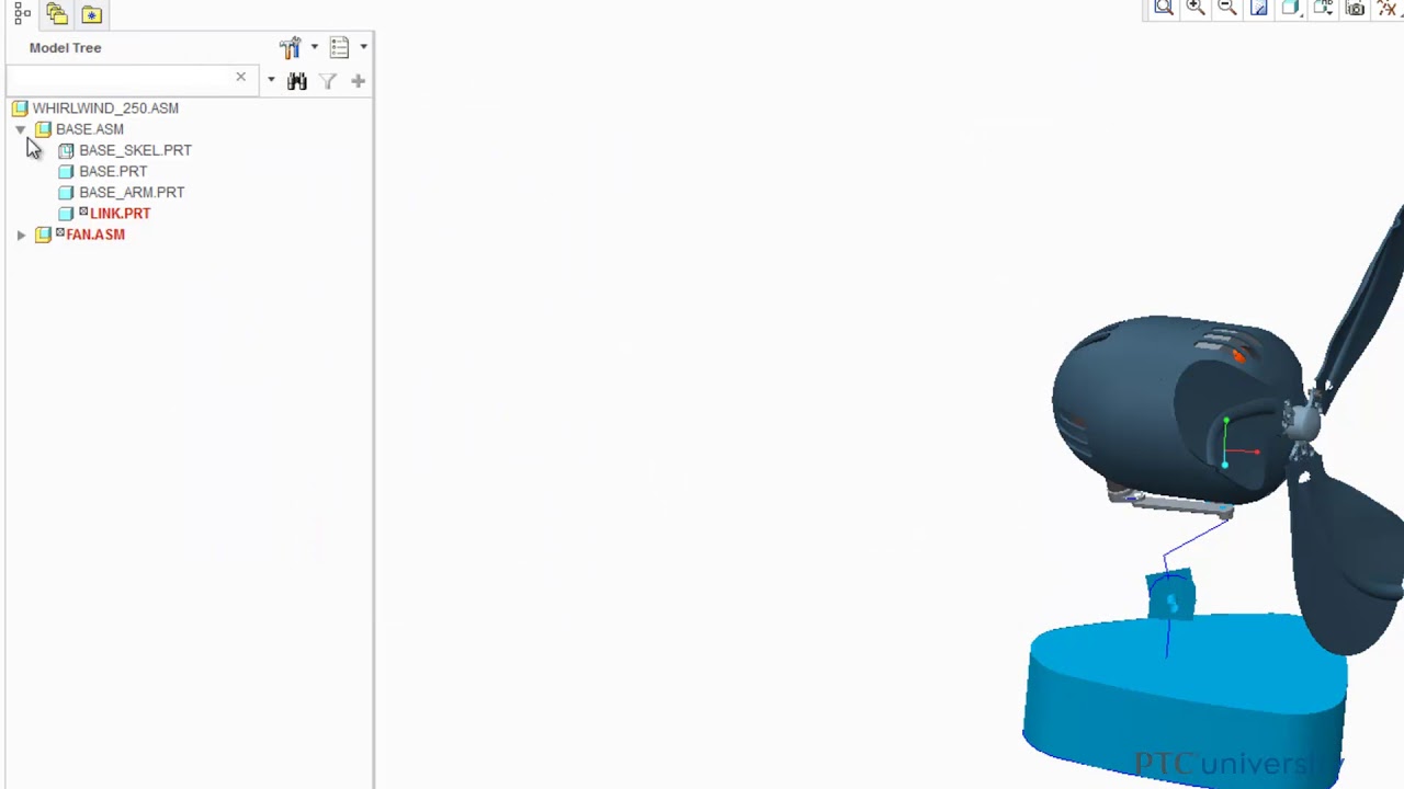 Tutorial  Using the Reference Viewer to Display Paths and Investigate Circular References - Creo