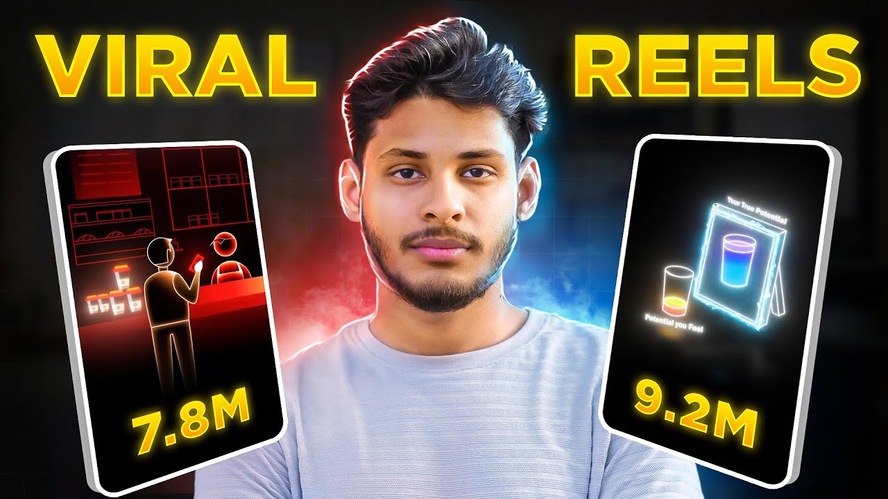 How To Create Viral MOTION GRAPHICS Reels | After Effects basic to Advance