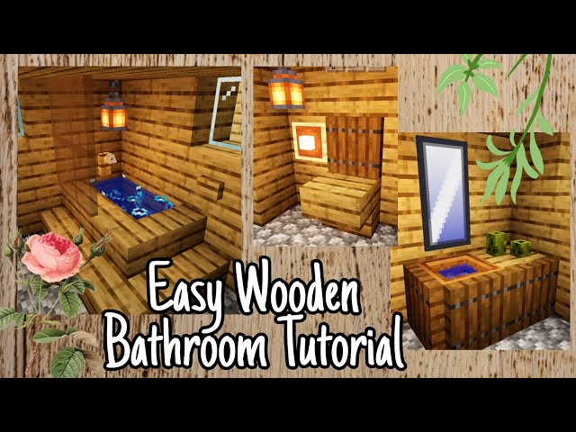 7 best Minecraft bathroom designs
