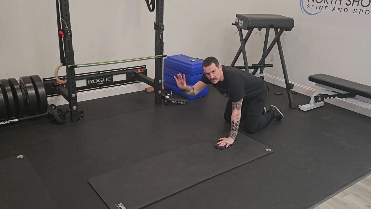 Quadruped Slider Shoulder Flexion