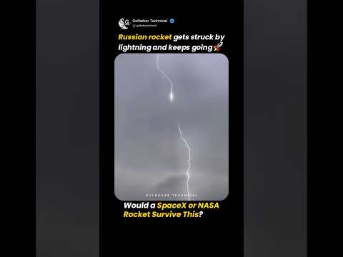 Russian Rocket Struck by Lightning – What Happened Next Will Shock You!