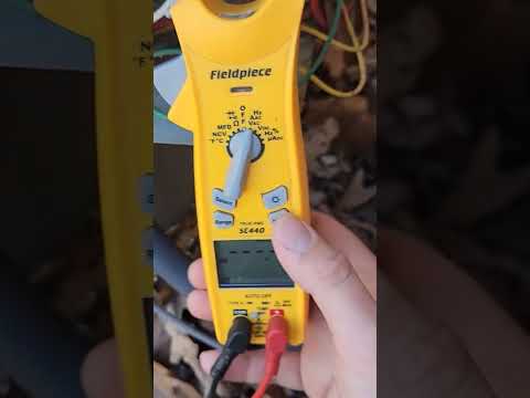 How to measure locked rotor amps of compressor?