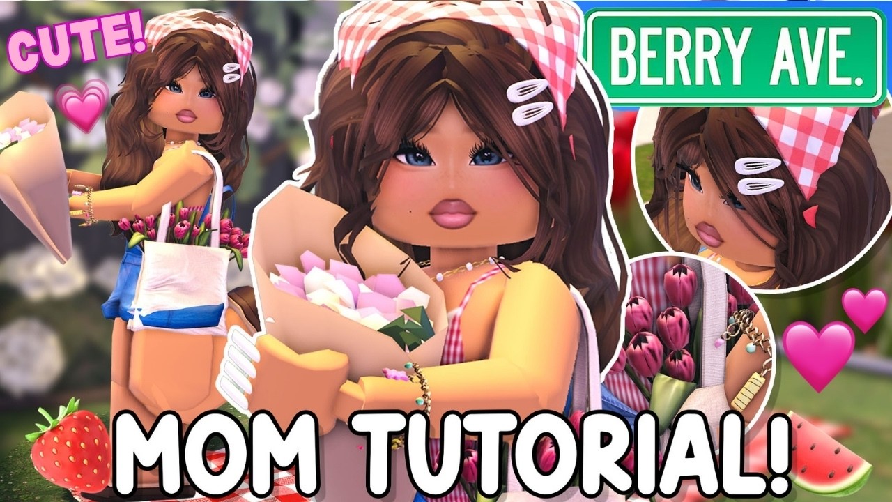 Spring Picnic MOM OUTFIT & OUTFIT CODES For Berry Avenue!