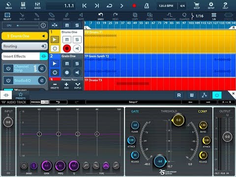 CUBASIS 2.3 - Let’s Explore The WAVES AUDIO TRACK - Tutorial Video — Loopy Pro Forum