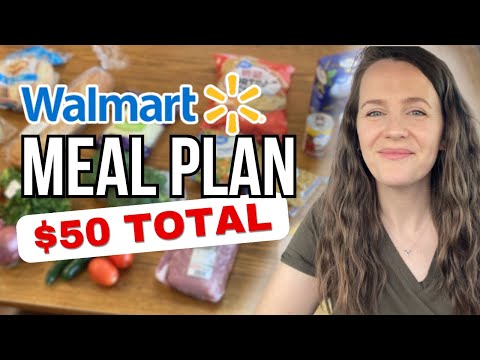 A Week of Easy Budget Dinners for $50 at Walmart That Your Family Will Love!