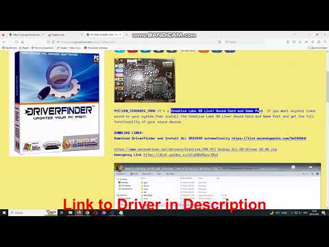 PCI\VEN_1102&DEV_7002 Drivers // Creative Labs SB Live! Sound Card and Game Port driver download