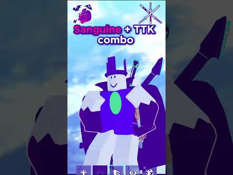 Sanguine arts + TTK combo/ Meta Build Combo | #roblox #bloxfruits #bloxfruitscombo #sanguineart #ttk
