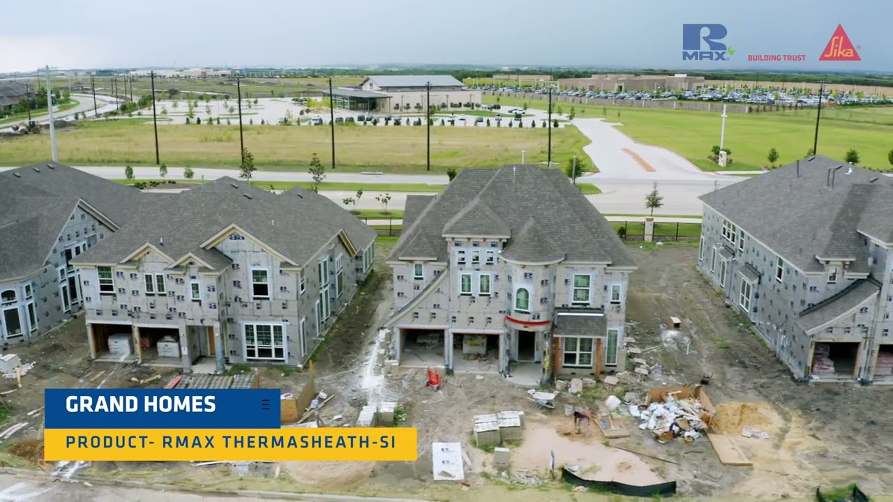 Rmax Thermasheath-SI: Polyiso Continuous Insulation for Grand Homes