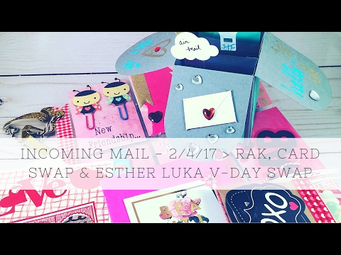 Incoming Mail - ELF Valentine Swap, RAK and Happy Mail FB Swap