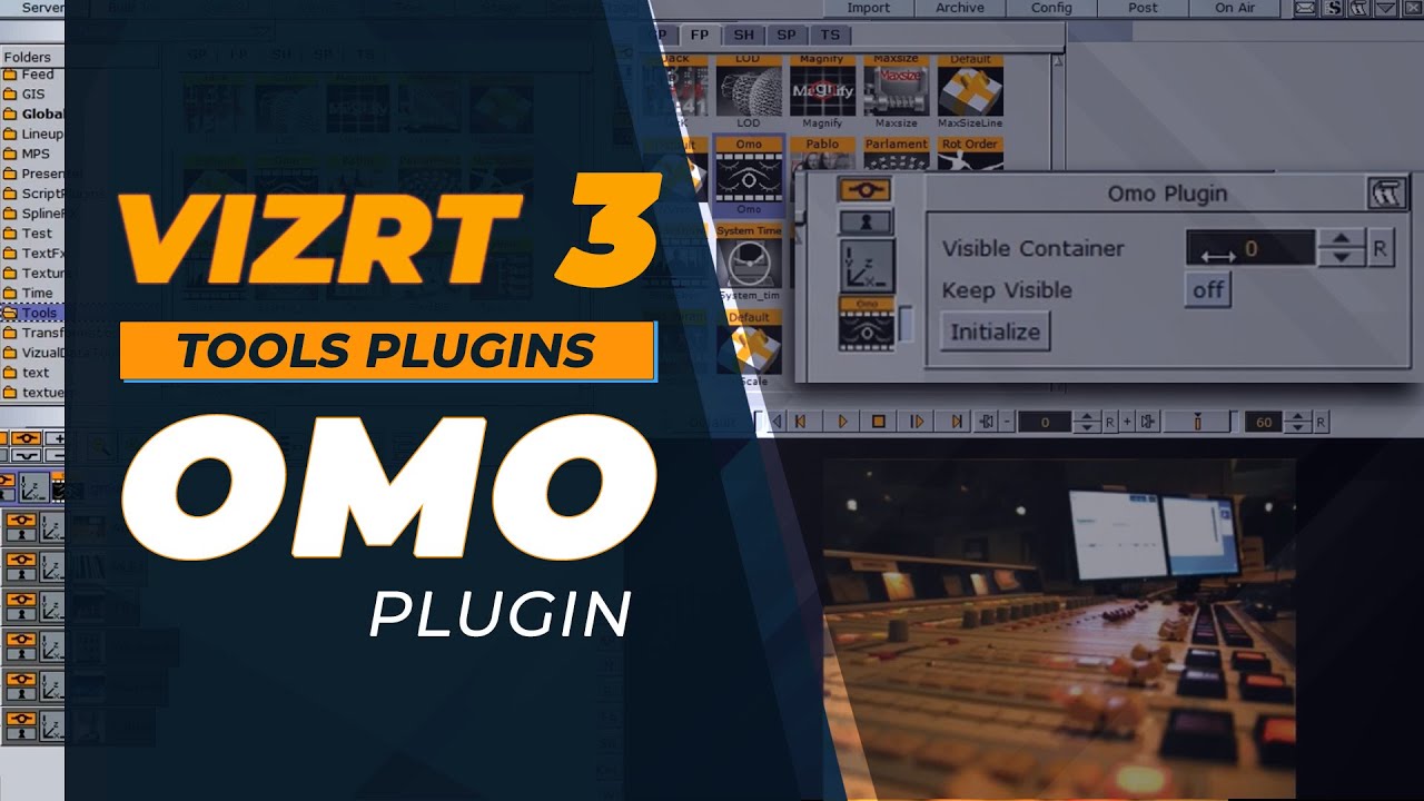 Vizrt 3 Omo Plugin tutorial
