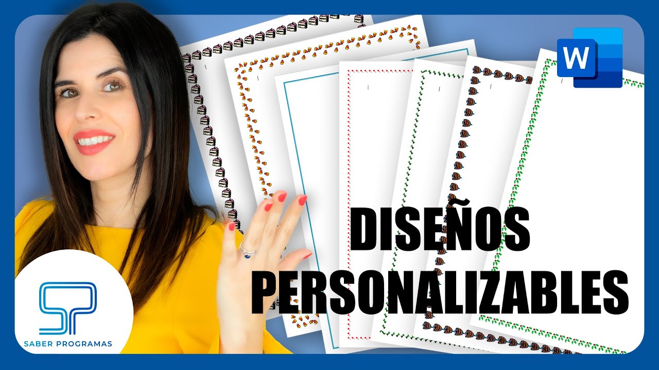 Poner BORDES de página / MARCOS de página en Word ✅