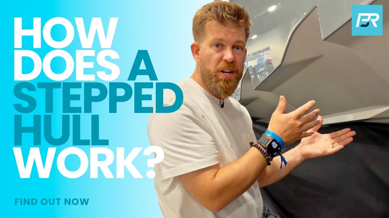 How does a stepped hull work?
