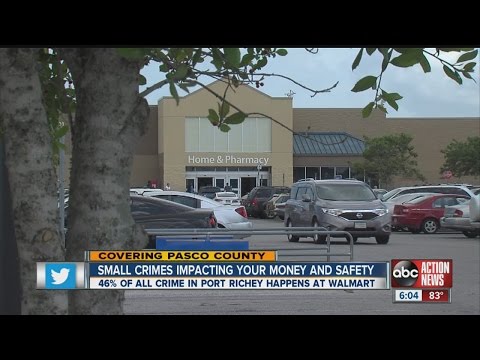 Walmart major source of crime in Port Richey