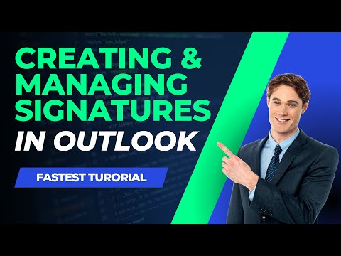 How to set up your Email Signature in Microsoft Outlook - Email Signature Setup