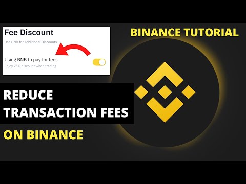 How To REDUCE TRANSACTION FEES When Trading Cryptocurrencies On Binance
