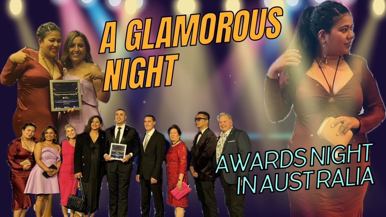 A Glamorous Night: My experience at the Awards night in Australia