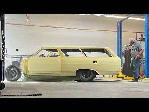 DIY PAINT on The Chevelle Wagon