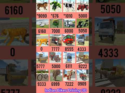 Indian Bikes Driving 3D || 😱 NEW CHEATS CODES #indianbikesdriving3d #automobile #gaming #shorts