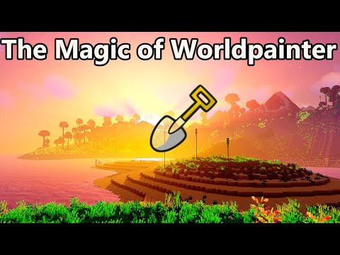 CUSTOM MINECRAFT WORLDS! - Level One Worldpainter Tutorial