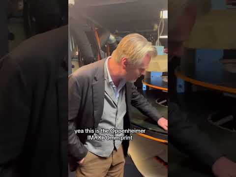 The IMAX 70mm Print of Oppenheimer: A Literal Ton of Film