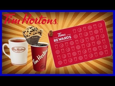☕Tim Hortons "New" Reward Card | What I think of it☕-March 24th 2019