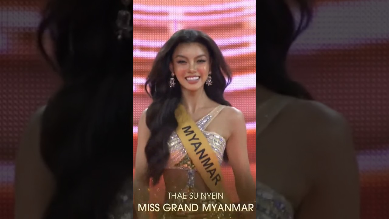 Miss Grand Myanmar In the top 20।। 💥💥 #myanmar #missindiainternational #thailand