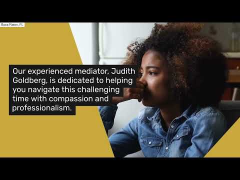 Judith Goldberg Mediation | Boca Raton, FL | Divorce Mediator