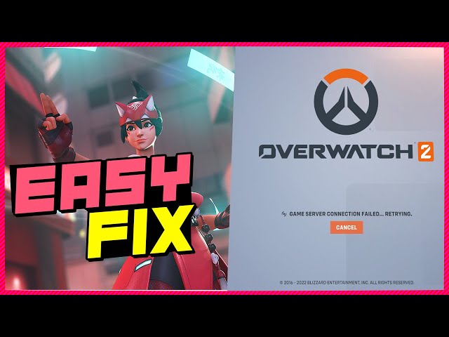 How to fix 'Lost Connection To Game Server' error in Overwatch 2