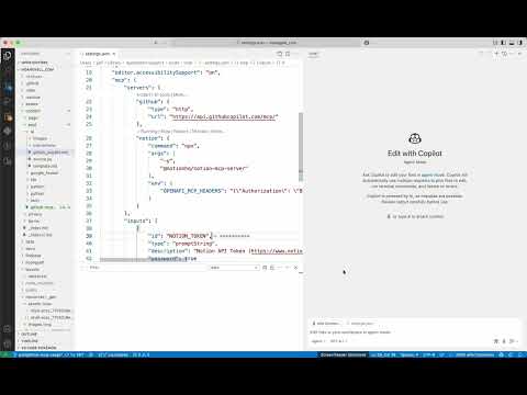 How to Set Up MCP Notion in VS Code