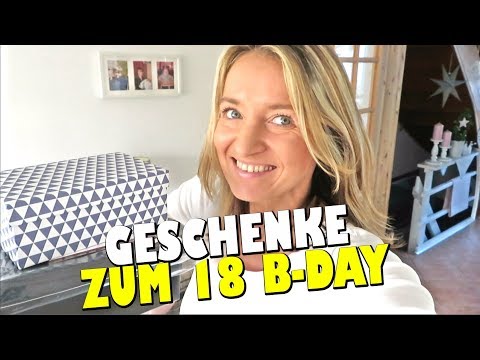MEGA KRASSE & AUSGEFALLENE 😜 GESCHENKE 🎁 ZUM 18. GEBURTSTAG🎊 🎂 marieland Vlog # 234😘
