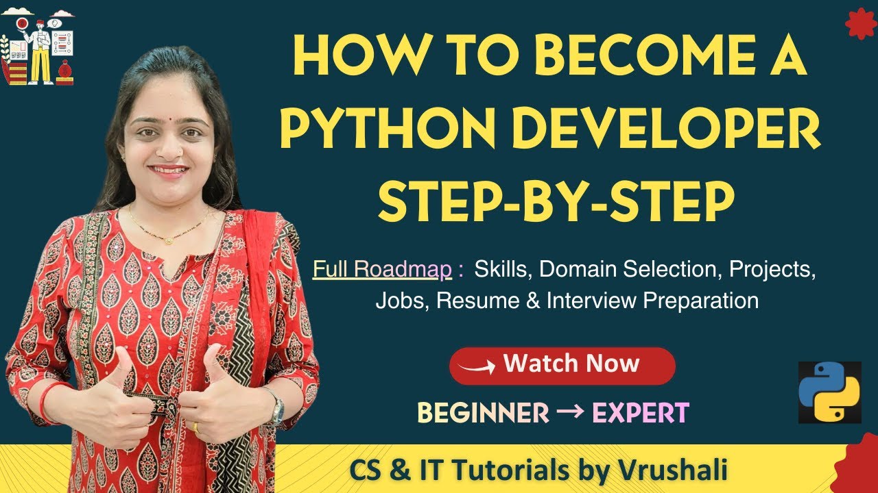Complete Python Developer Roadmap | From Beginner to Job-Ready 💻