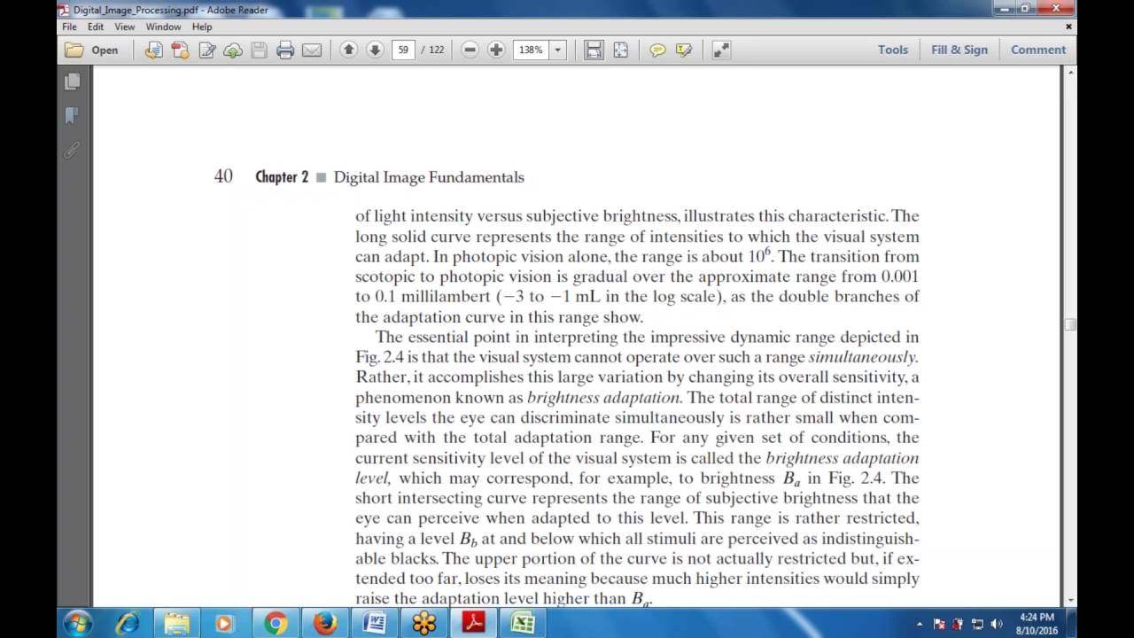 Chapter-2 Digital Image Fundamentals (Discrimination)