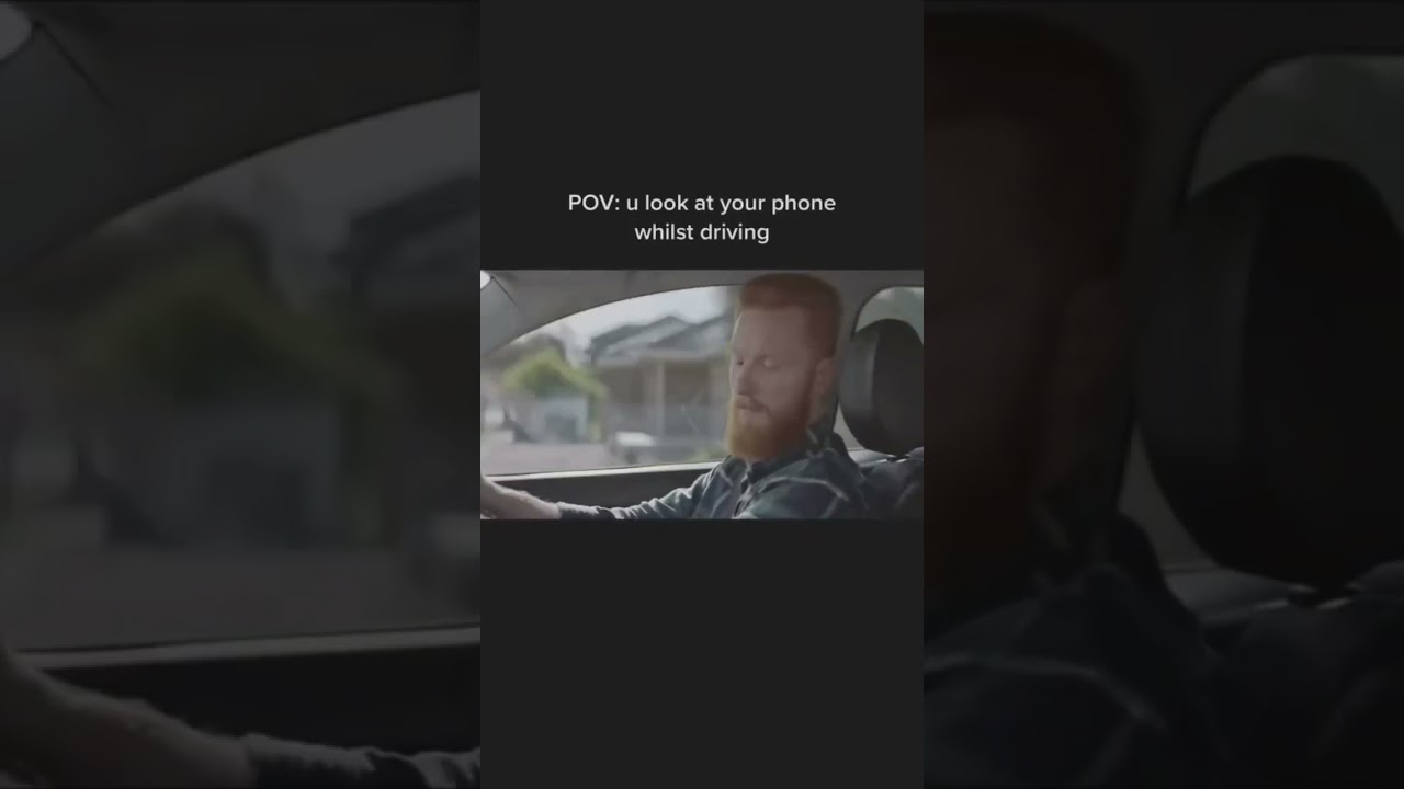 What happends when you text & drive meme #shorts #viral #memes #tiktok