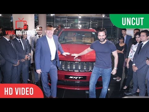 UNCUT - Saif Ali Khan's New Jeep | Grand Cherokee SRT | Viralbollywood