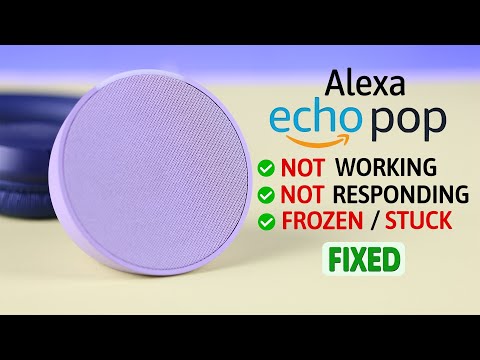 Amazon Echo Pop: Alexa Not Responding But Lighting Up? - Fixed!