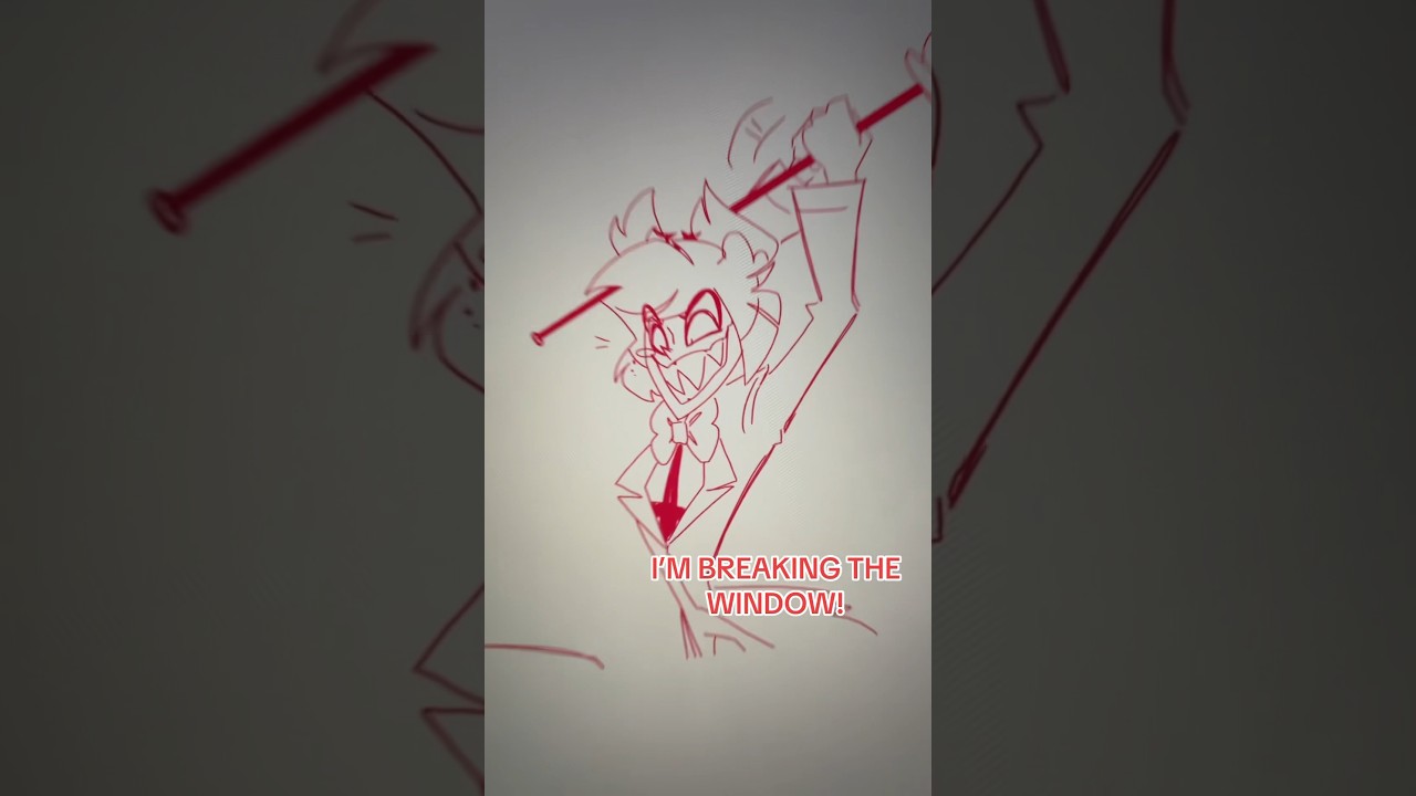 WHAT HAVE I DONE I CAN'T #hazbinhotel #hazbinhotelart #alastor #animation #memes