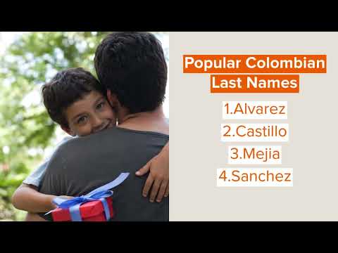 Top Colombian Last Names With Meanings