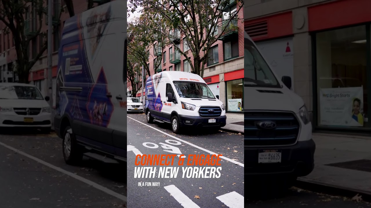 🚐✨ Introducing the DYCD van!