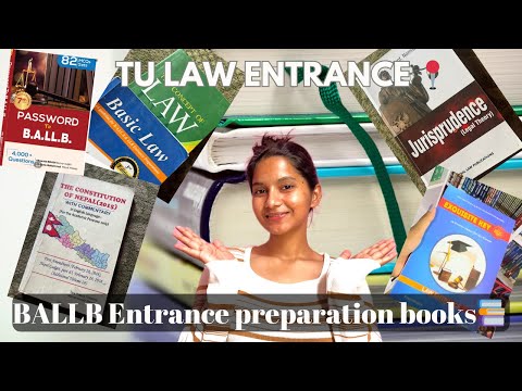 Entrance Preparation Books that helps you to get in Nepal law campus ๐ | BALLB Entrance book