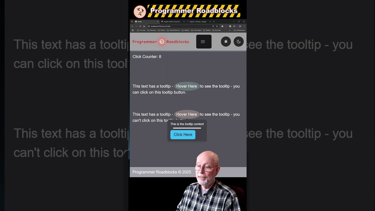 PrimeNG Tooltip #webdevelopment #PrimeNG