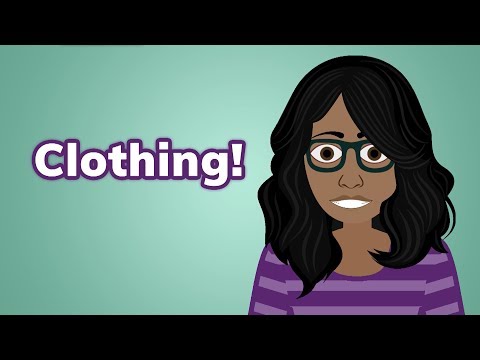 Spanish Words for Clothing - Spanish With Esmeralda!